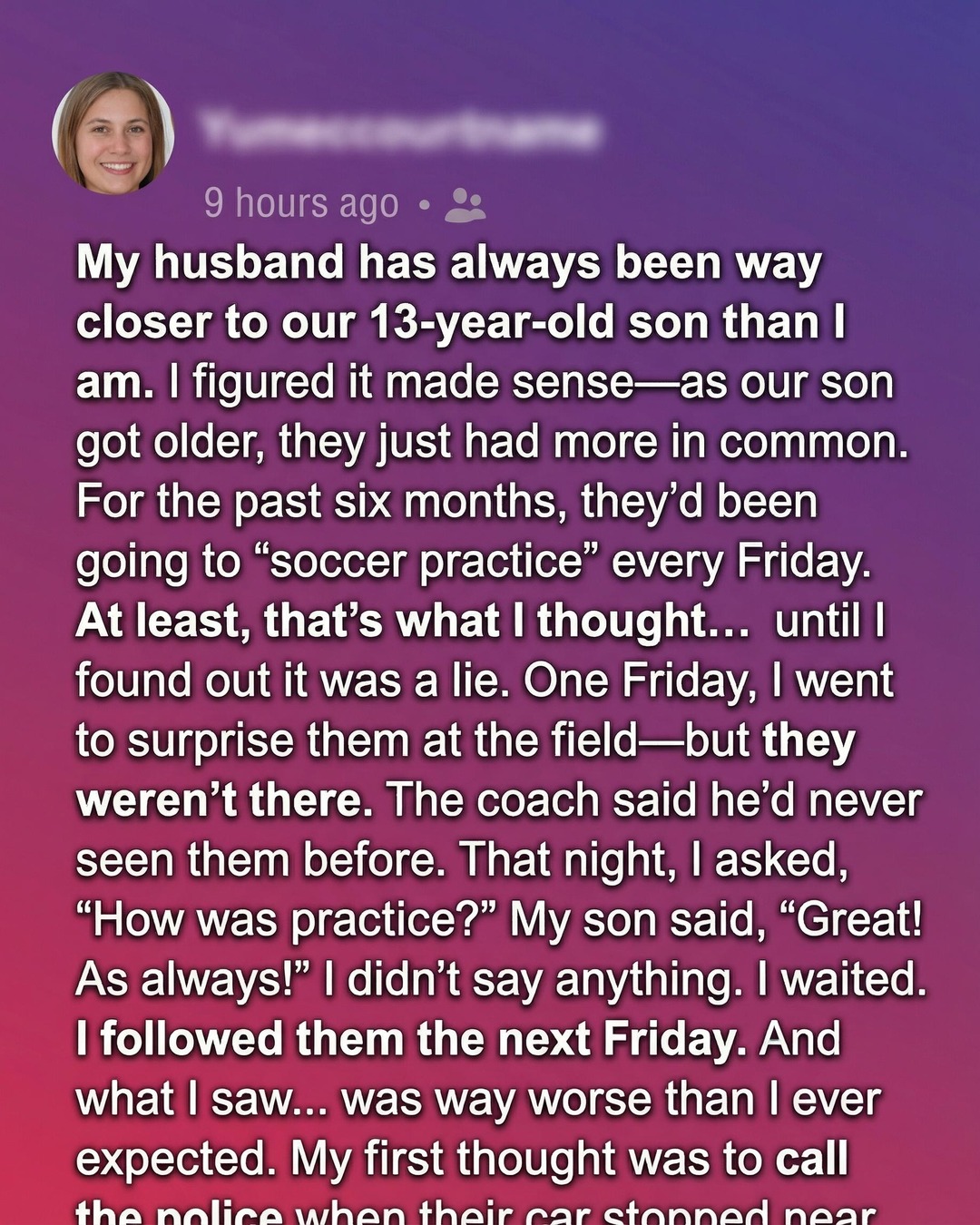 A Friday Routine That Turned Into an Eye-Opening Lesson – Lifestory ...